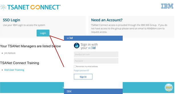 TSANet Connect Single Sign-On – TSANet