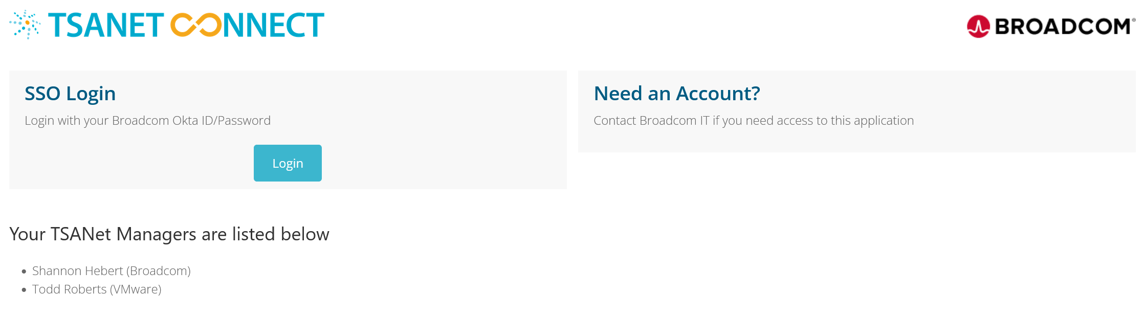TSANet Connect Single Sign-On – TSANet